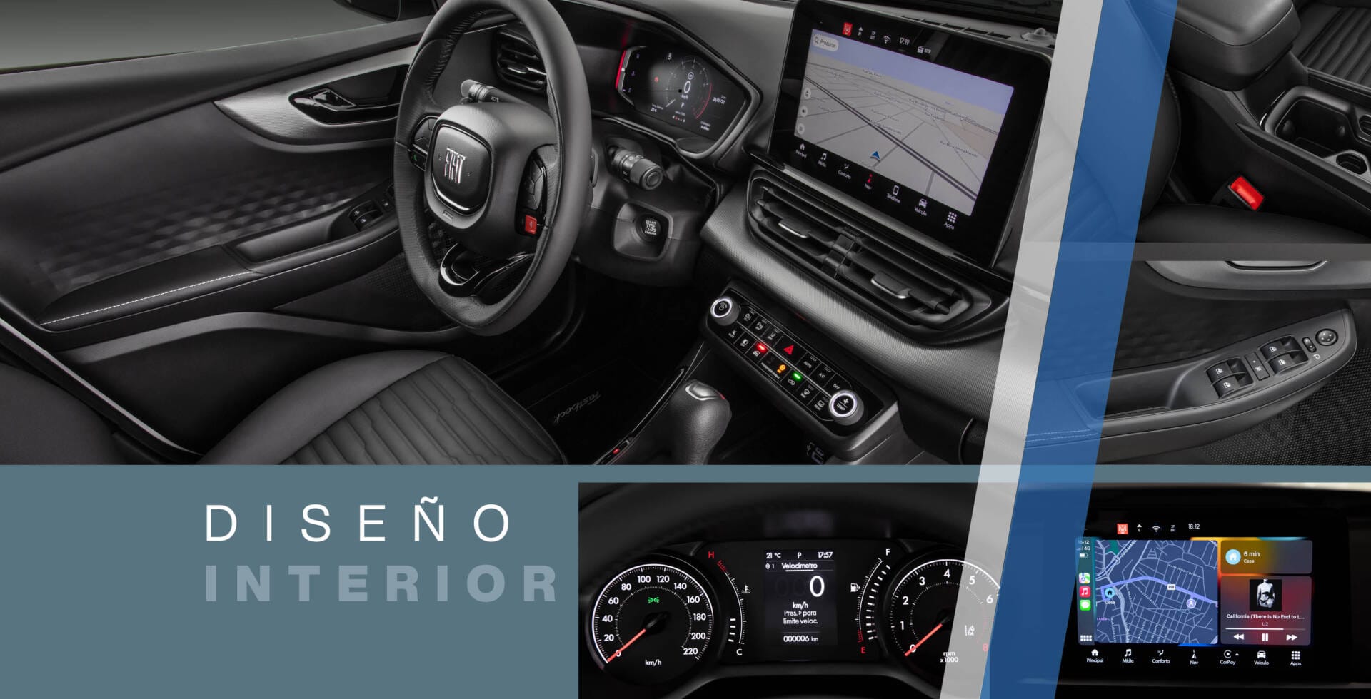 FIAT FASTBACK - INTERIOR V12MAGAZINE